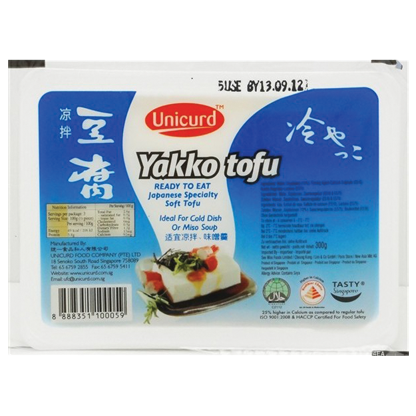 Unicurd Yakko Tofu Kant-en-Klaar (Blue) (T04) 300g - Amazing Oriental