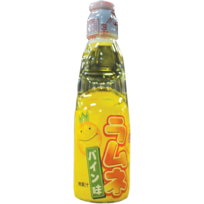 Hata Kousen Ramune Ananas Frisdrank 200ml - Amazing Oriental
