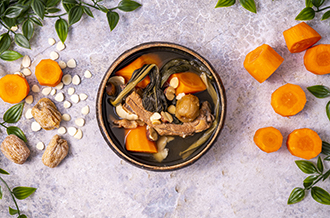 Dehydrated cole almond soup │ Amazing Oriental │ Aziatische Recepten