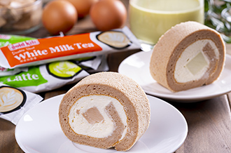 White Milk Tea Cake Roll │ Amazing Oriental │ Aziatische Recepten