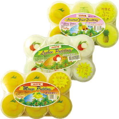 SHL Pudding met Nata de Coco (Mango / Lychee / Fruitassortiment) 660g ...