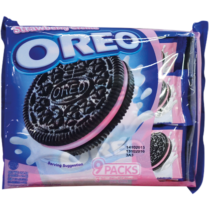 Oreo Chocolade Sandwichkoekjes Aardbeiensmaak 264,6g - Amazing Oriental