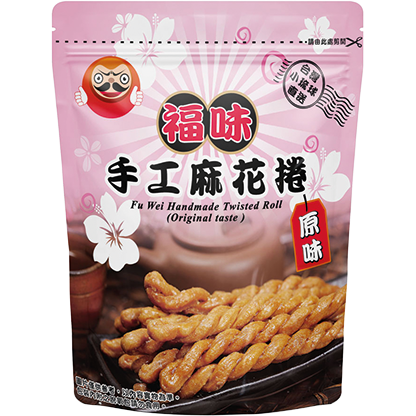 Fu Wei Handgemaakte Gedraaide Rol Originele Smaak 200g - Amazing Oriental