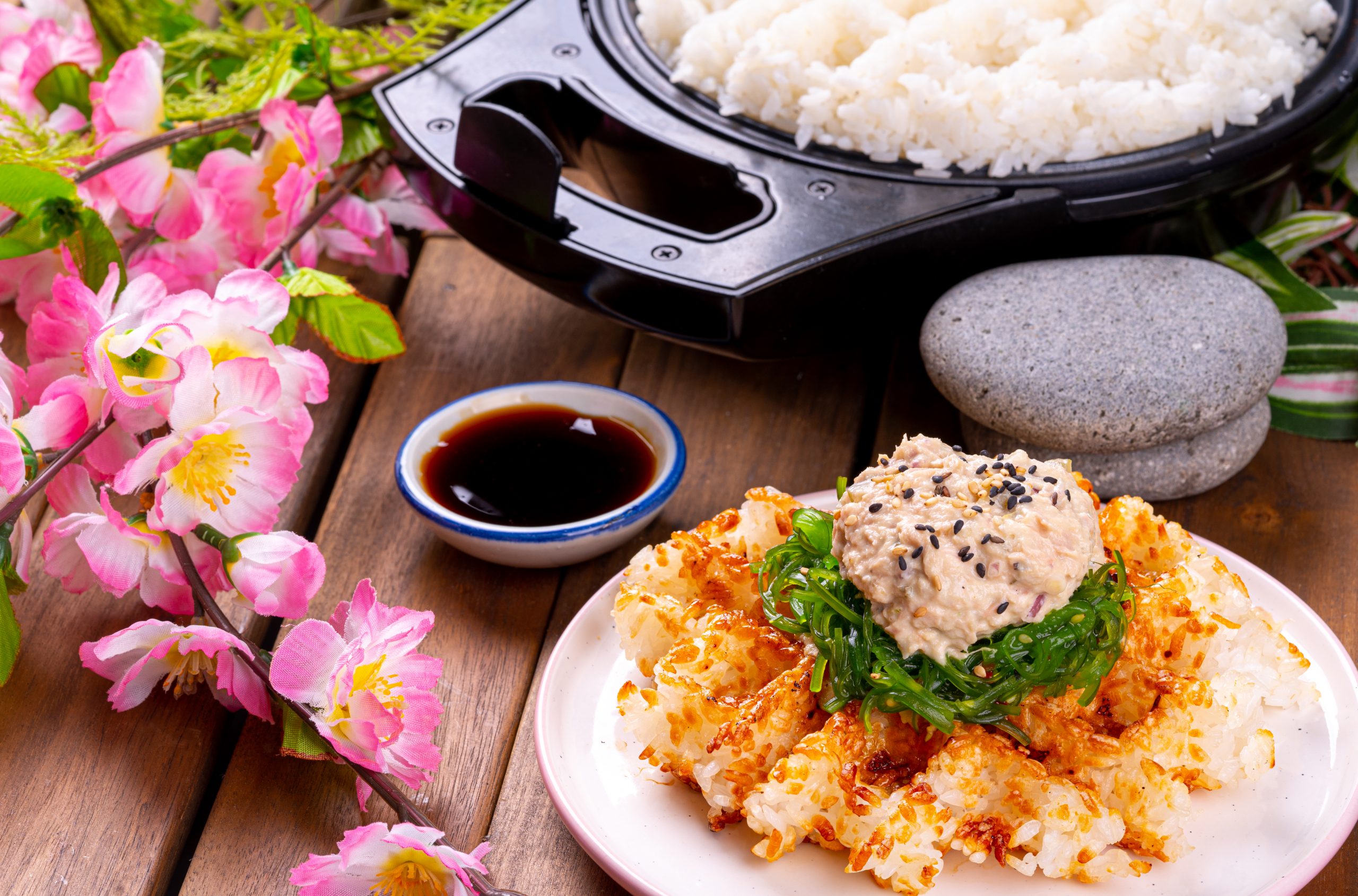 Sushiwafel met wasabitonijn - Amazing Oriental