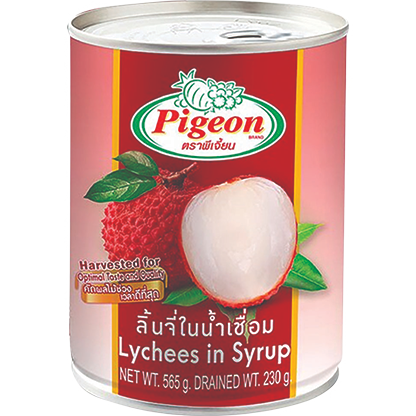 Pigeon Lychees in Syrup 565g - Amazing Oriental